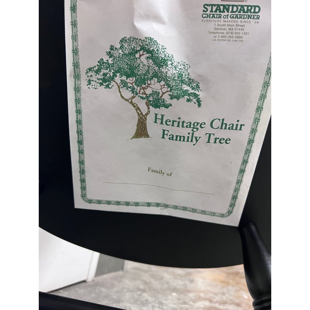 Standard Chair of Gardner the Classic Ypo Black Rocking Chair | Chairish