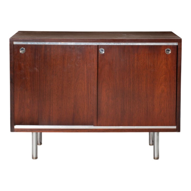Sideboard in Rosewood with Sliding Doors by George Nelson for Herman ...