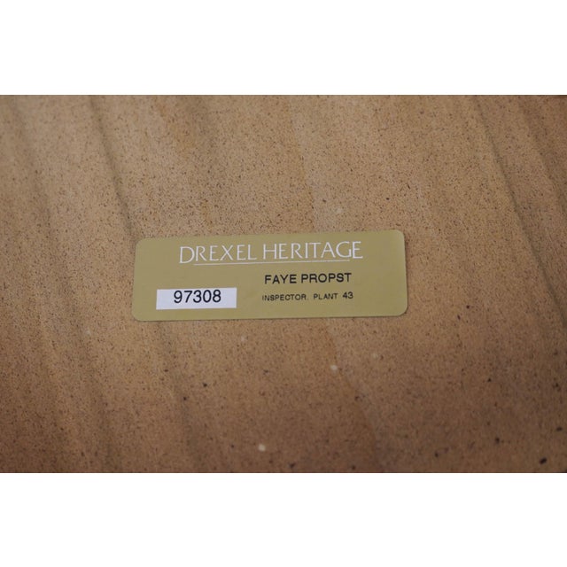 Pair Drexel Chippendale Mahogany Lamp Tables | Chairish