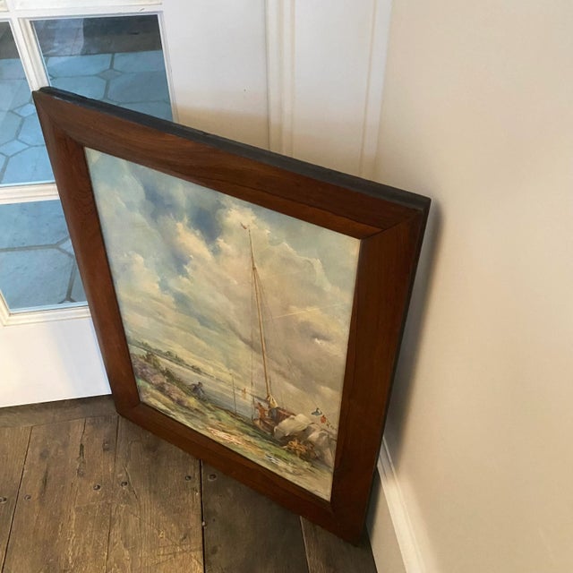 Listed British Artist Bernard Harper Wiles 1883-1966 - Signed Framed ...