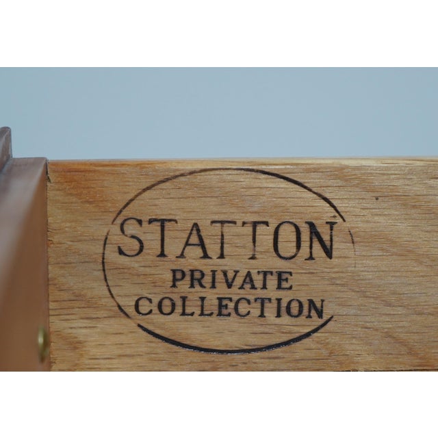 Statton Private Collection Cherry New England Lowboy | Chairish