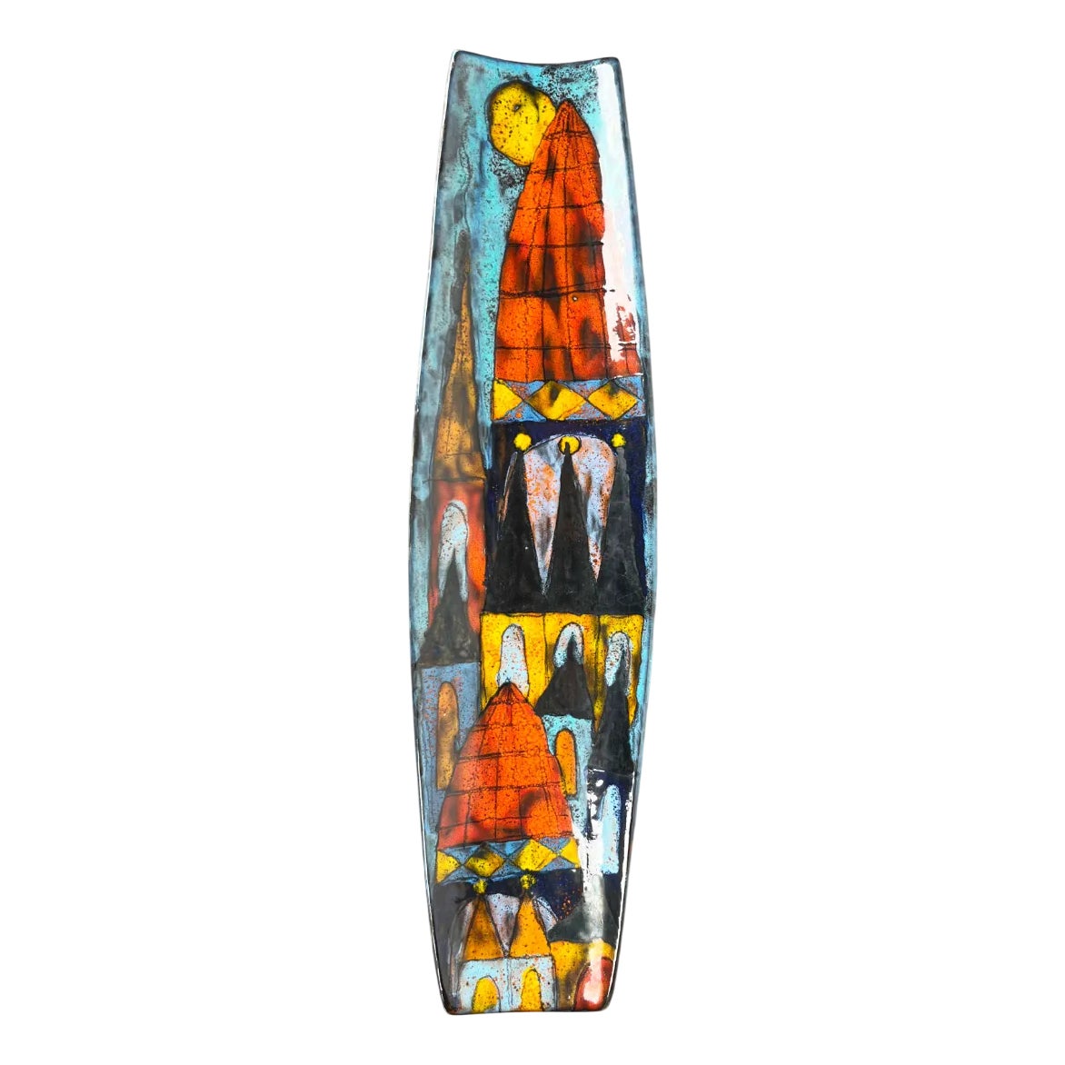 Mid-Century Modern Italian Studio Pottery Wall Plate from Antonio ...