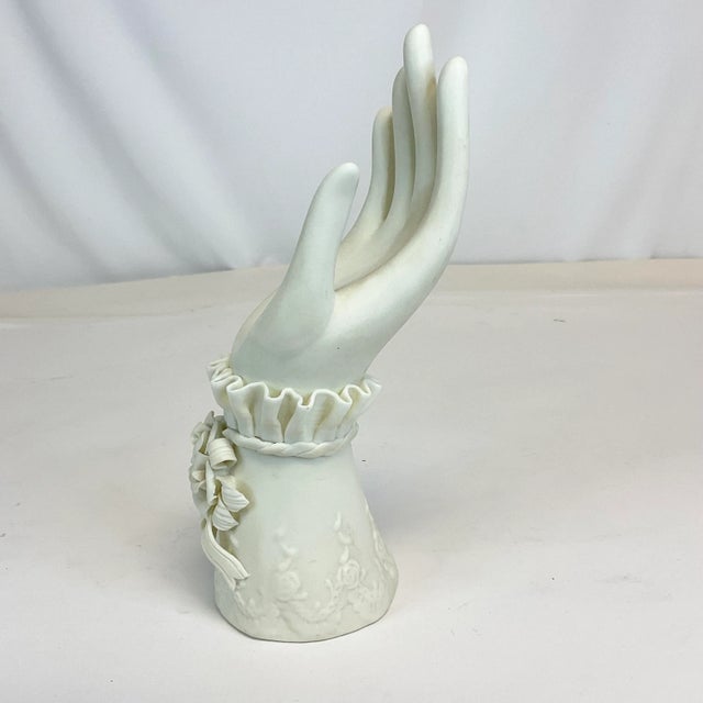 Mid-Century Hollywood Regency Boho Chic Porcelain Tabletop Hand ...