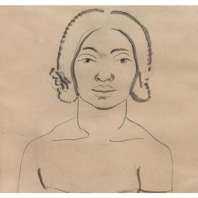 Portrait of African American Woman by Anthony Sisti Circa 1930's | Chairish