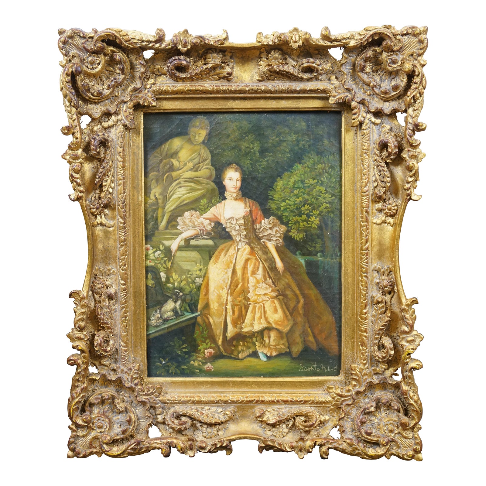 Late 20th Century Portrait of Madame De Pompadour After François ...