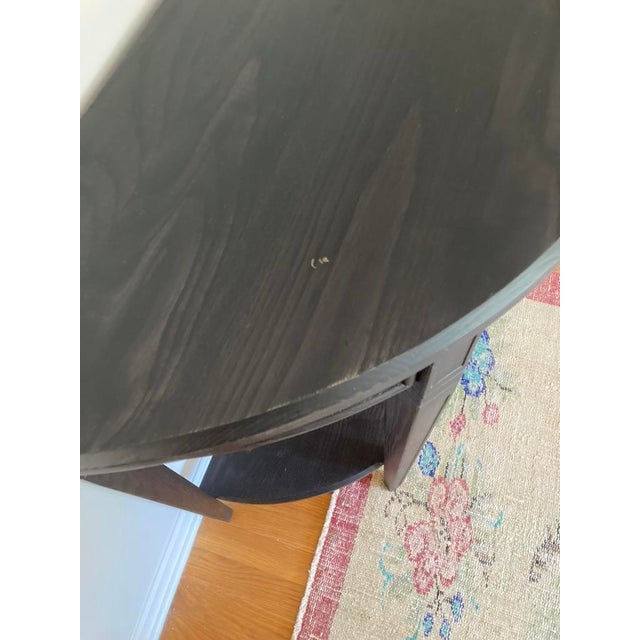Handcrafted Demilune Table | Chairish