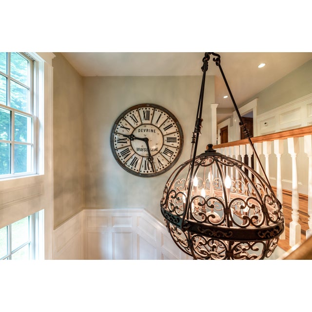 Restoration Hardware French Tower Clock | Chairish