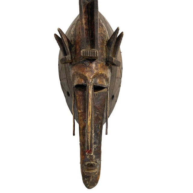 African Old Kore Ceremonial Mask Marka Mali 21"h | Chairish