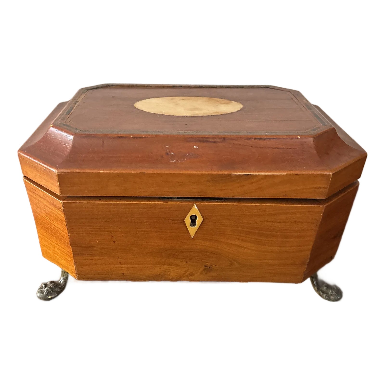 Early 19th Century Regency Style Sewing Box | Chairish