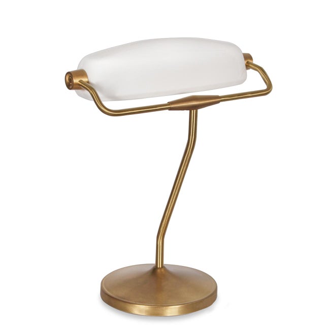 Pair of Contemporary Original BTC Bankers Desk Light | Chairish