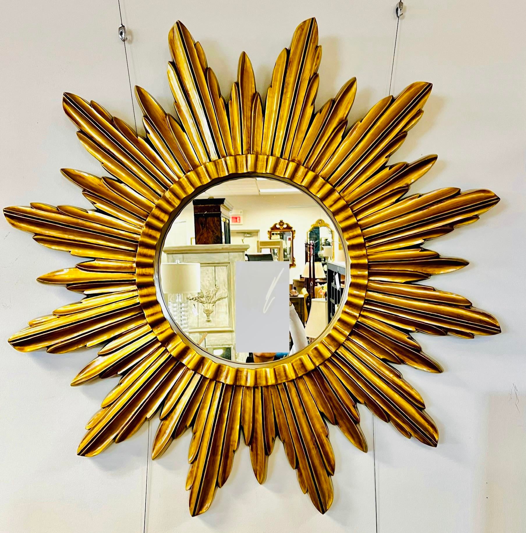 sunburst circle