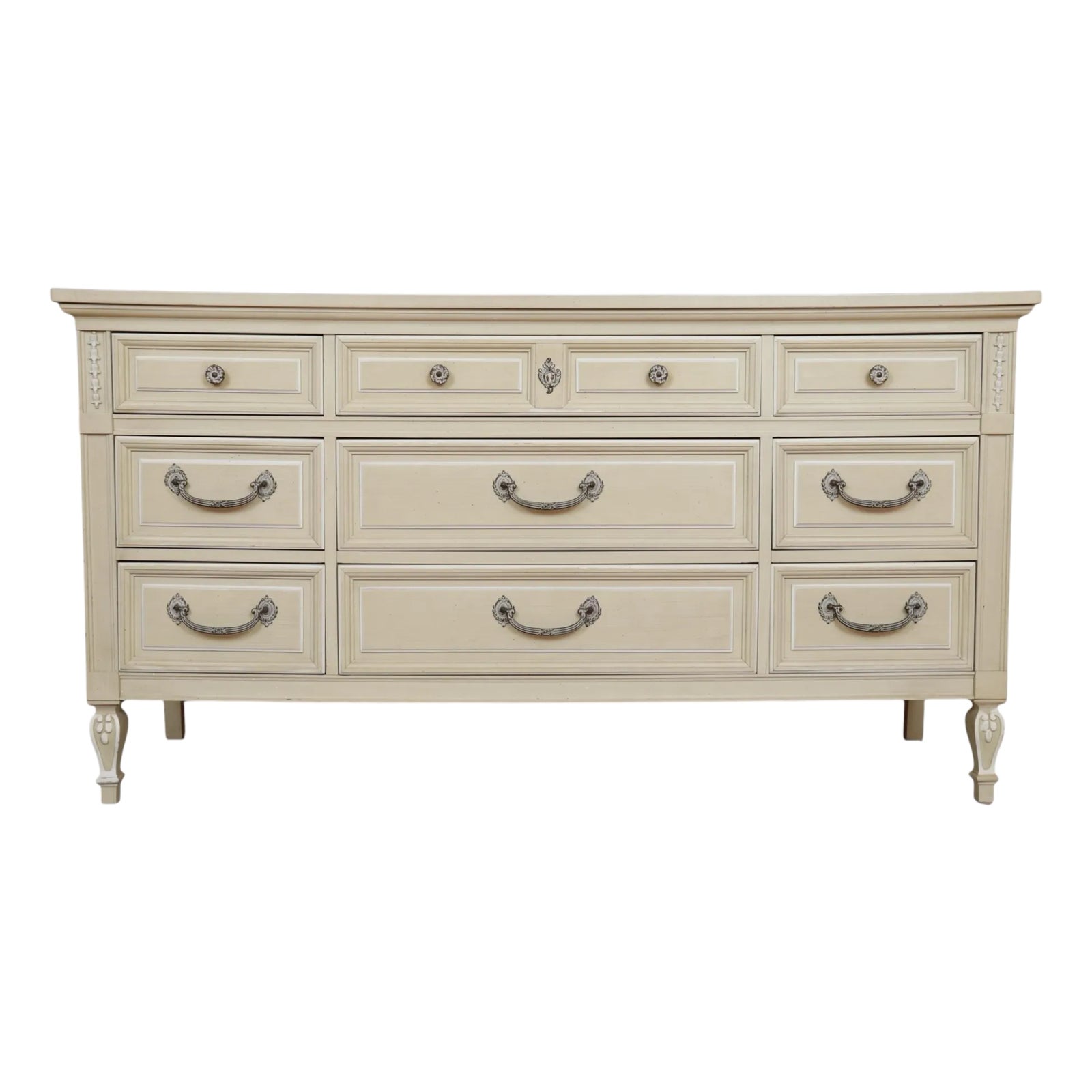 Louis XVI Style Triple Dresser by Dixie | Chairish