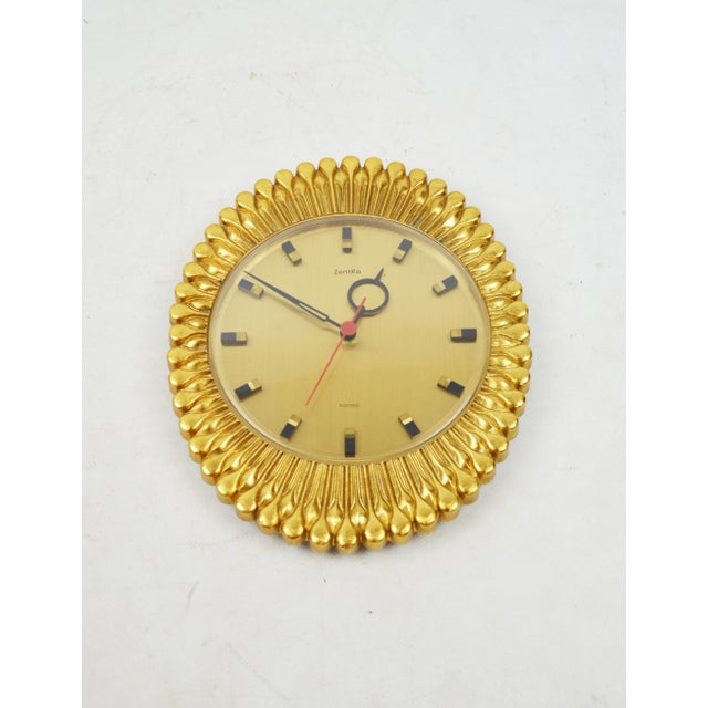 Zentra Hanging Clock, 1960s | Chairish