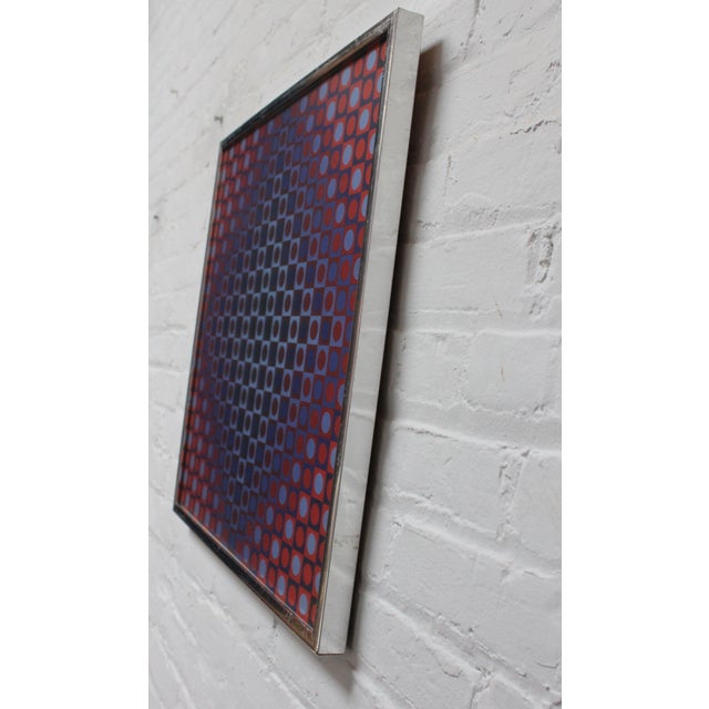 Victor Vasarely "Boglar" Op Art Lithograph | Chairish