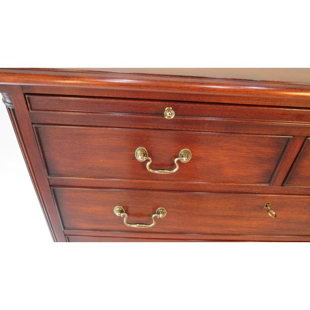 Solid Mahogany Chest by Henkel Harris Legacy Collection | Chairish