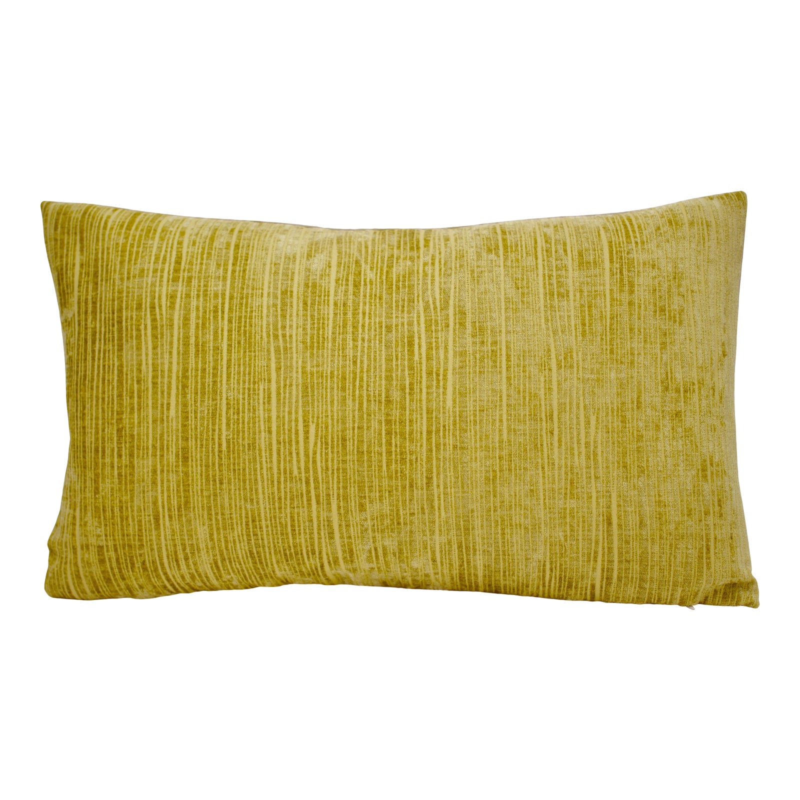 Chivasso "Nourish" Cut Velvet 20" X 12" Down/Feather Lumbar Pillow ...
