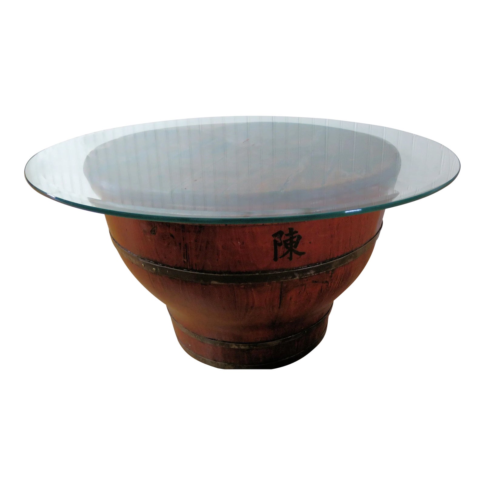 19th Century Chinoiserie Rice Bin Coffee Table. | Chairish