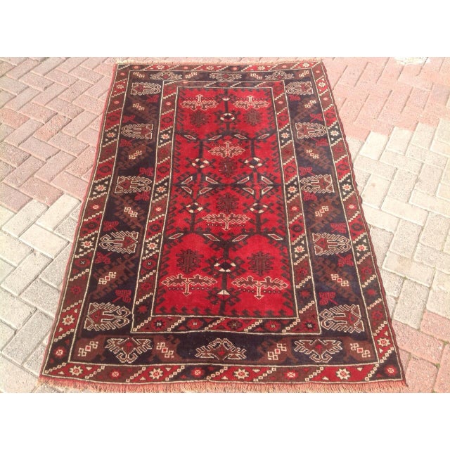 Vintage Anatolian Antalya Rug - 4′3″ × 6′3″ | Chairish
