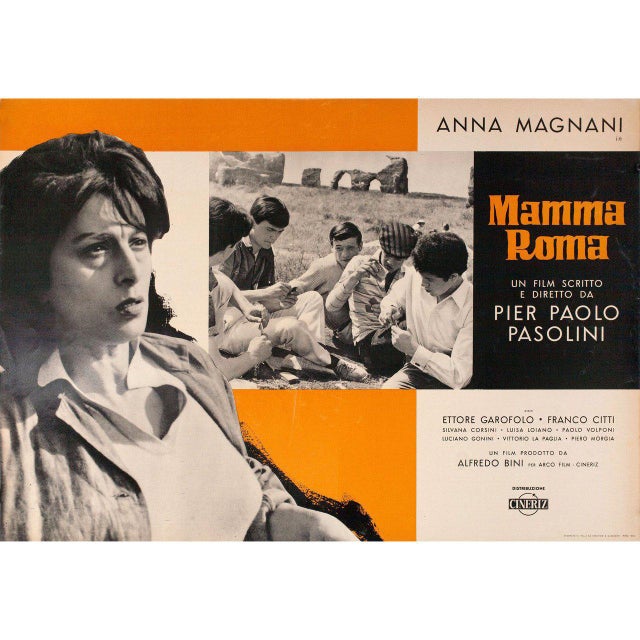 Mamma Roma 1962 Italian Fotobusta Film Poster | Chairish