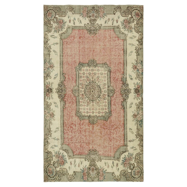 Vintage Turkish Beige Rug | Chairish