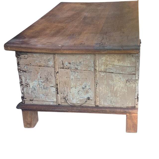 Vintage Indian Pitara Box Trunk | Chairish