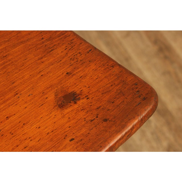 Antique Federal Softwood Single Drawer Splayed Leg Work Table ...