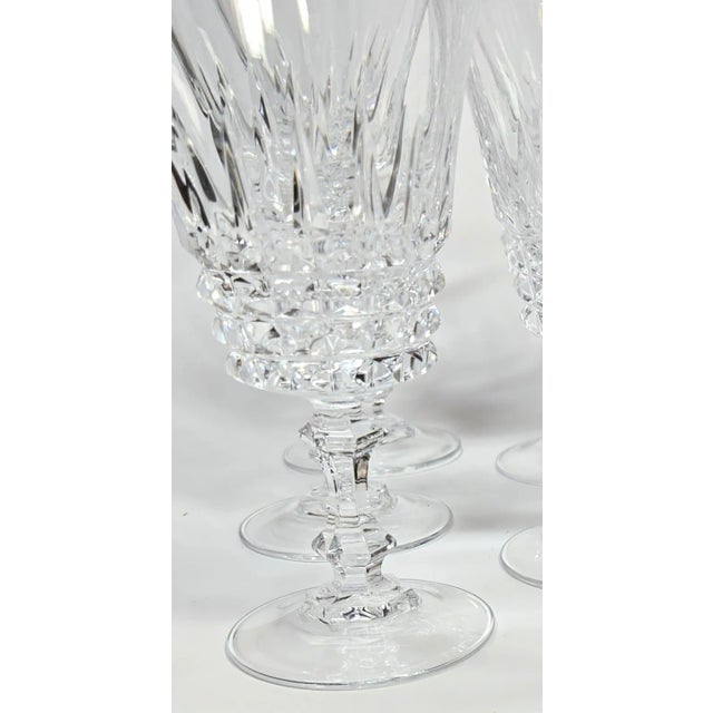 Handcut French Crystal Goblets- Set of Eight | Chairish