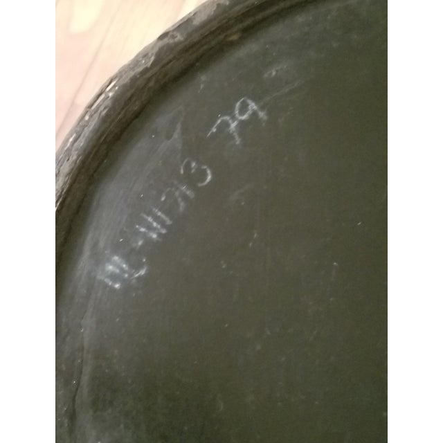 Shell Textured Ottoman / Stool | Chairish