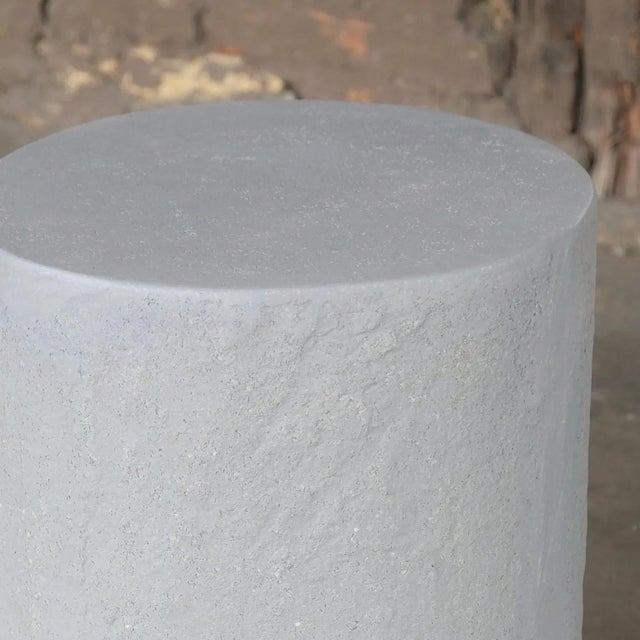 Cast Resin 'Dock' Stool, Keystone Finish by Zachary A. Design | Chairish