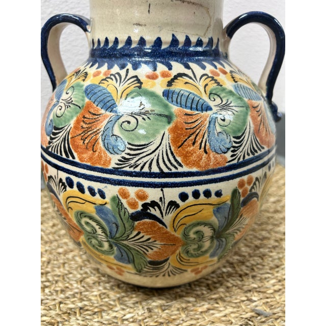 1990s Mexican Pottery Vase | Chairish