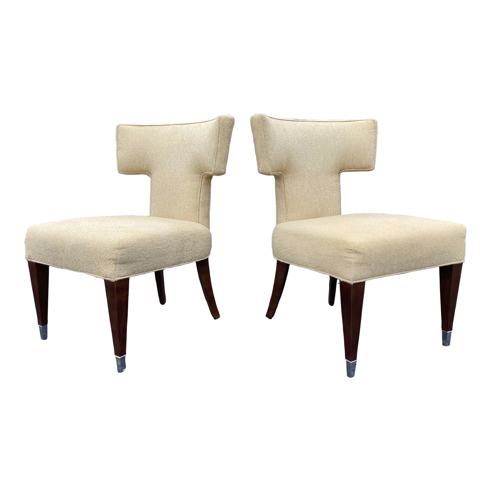Pair of 1990s Chairs Designed by Larry Laslo for Directional | Chairish