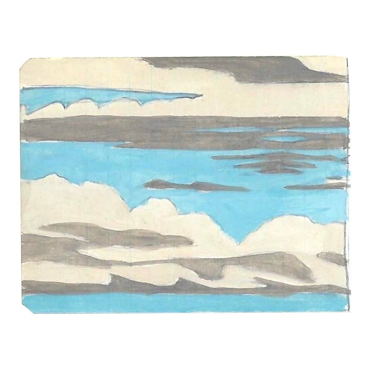 1970s Robert Angeloch Landscape Painting | Chairish