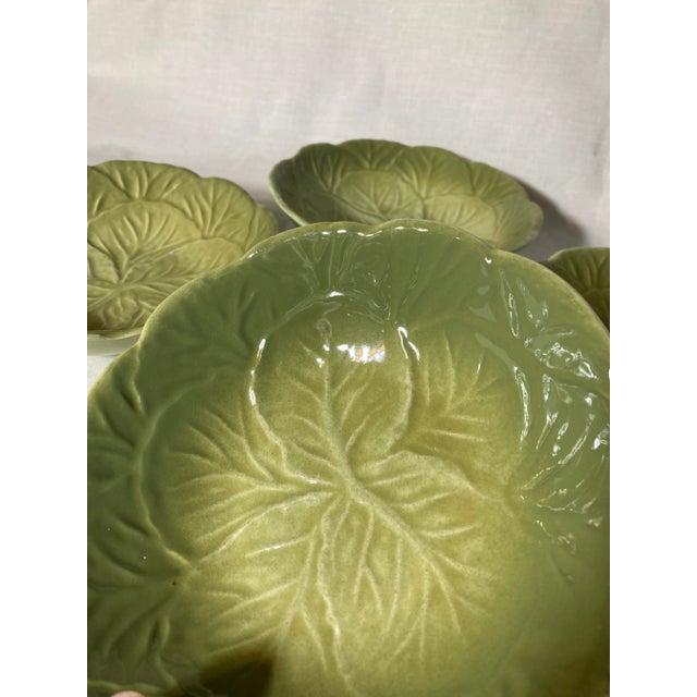 Vintage Porcelain Cabbage Bowls Made in Japan - Set of 4 | Chairish