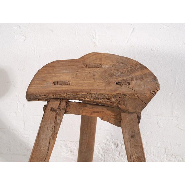 Antique Chinese Elm Stool, 1900s | Chairish