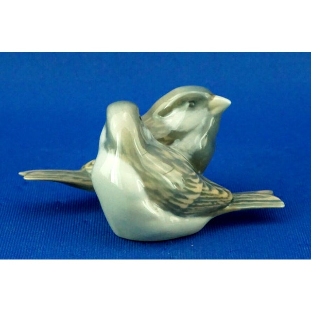 20th Century Porcelain Sparrows Statuette from Royal Copenhagen ...