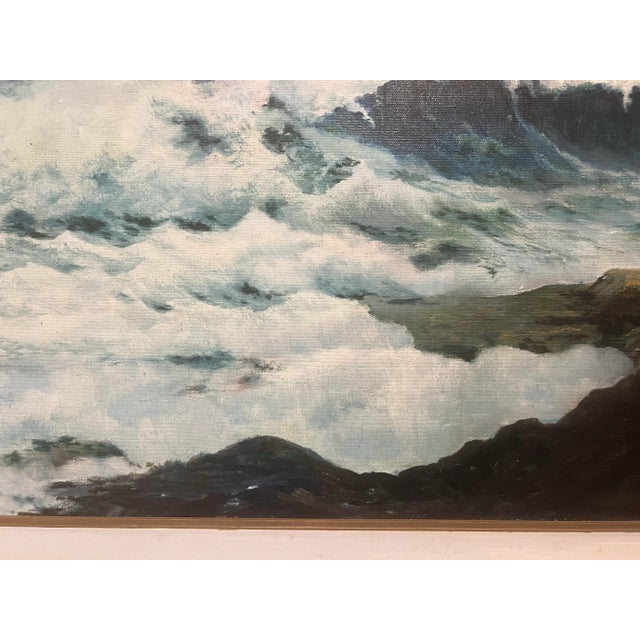 1940s, Hallet D Howe (1894-1966), Large Early Mid Century Painting on ...