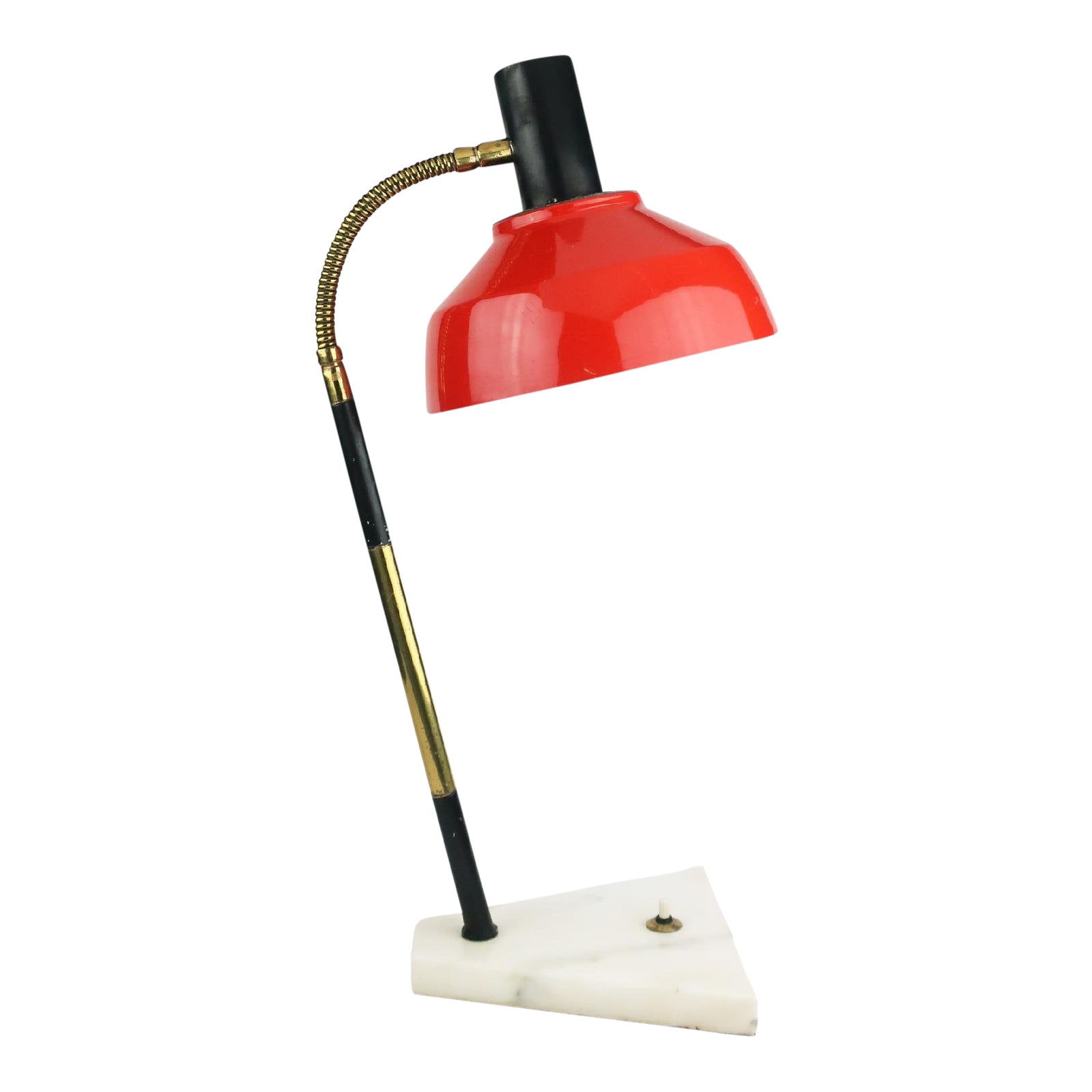 Mid-Century Modern Stilux Milan Italian Table Lamp | Chairish