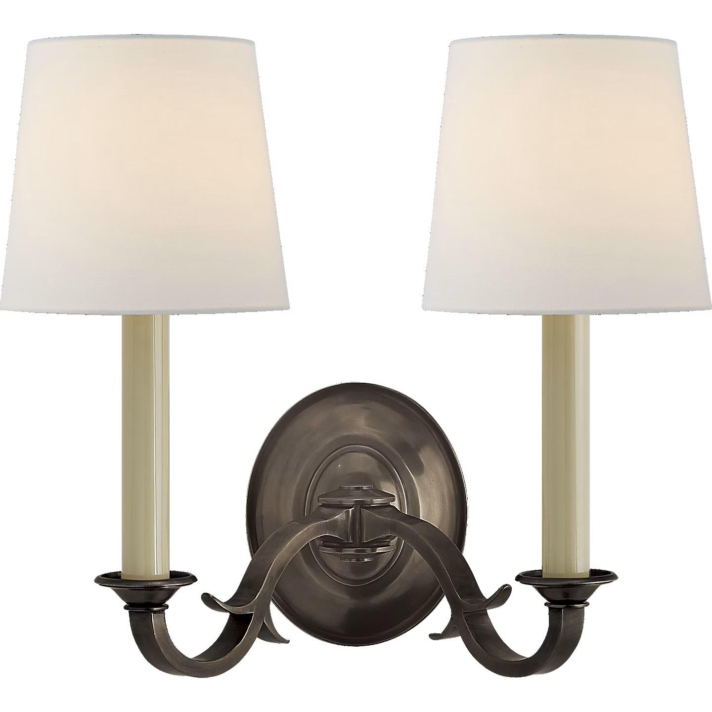Thomas O'Brien for Visual Comfort Signature Channing Double Sconce in ...