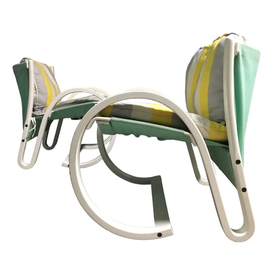 Set of You & Me Lounge Chairs by Carlo Berruti for Danber Italia, 1980s ...