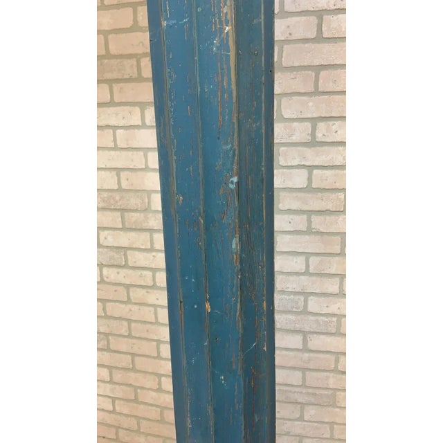 Early 1900s Vintage French Style Architectural Wood Crafted Dual ...