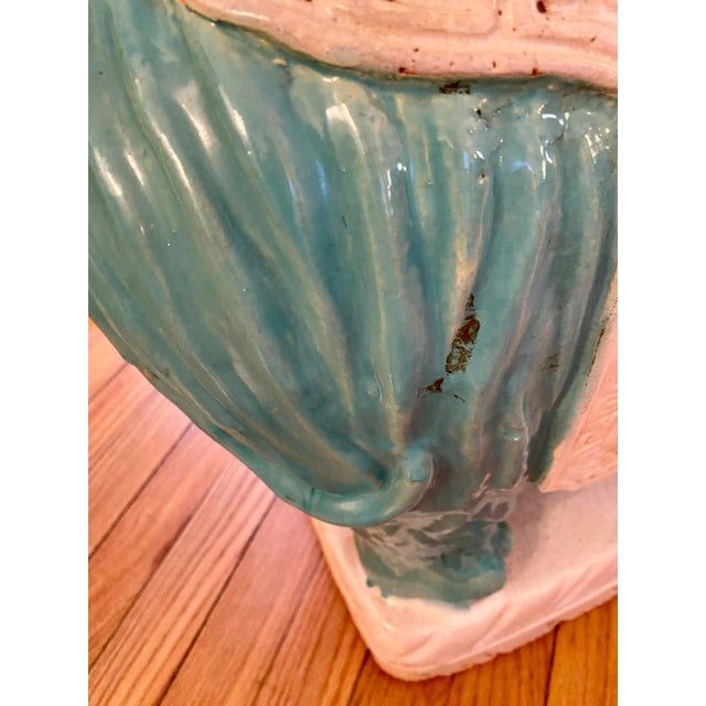 20th Century Foo Dog / Guardian Lion Garden Stool | Chairish