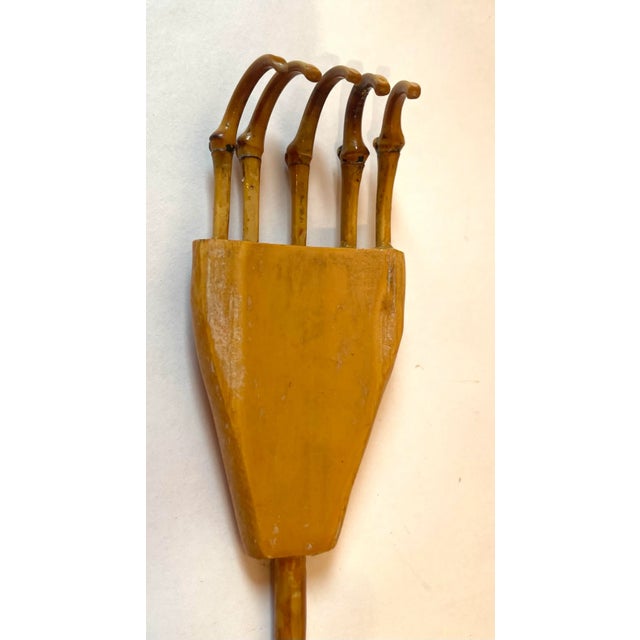 Vintage Wooden Back Scratcher | Chairish