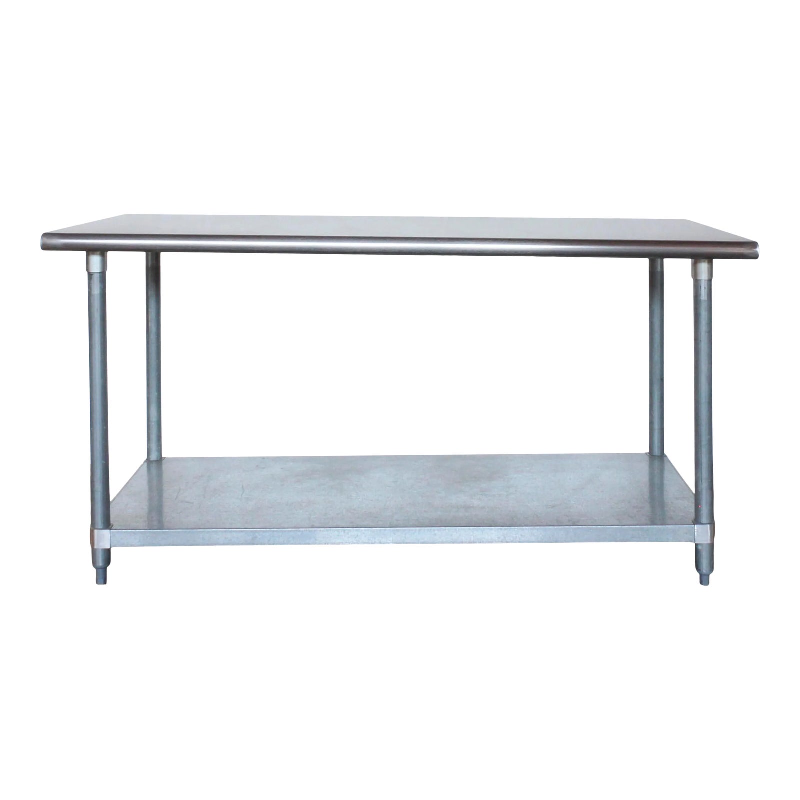 Industrial Style Stainless Steel Metal Work Tables | Chairish