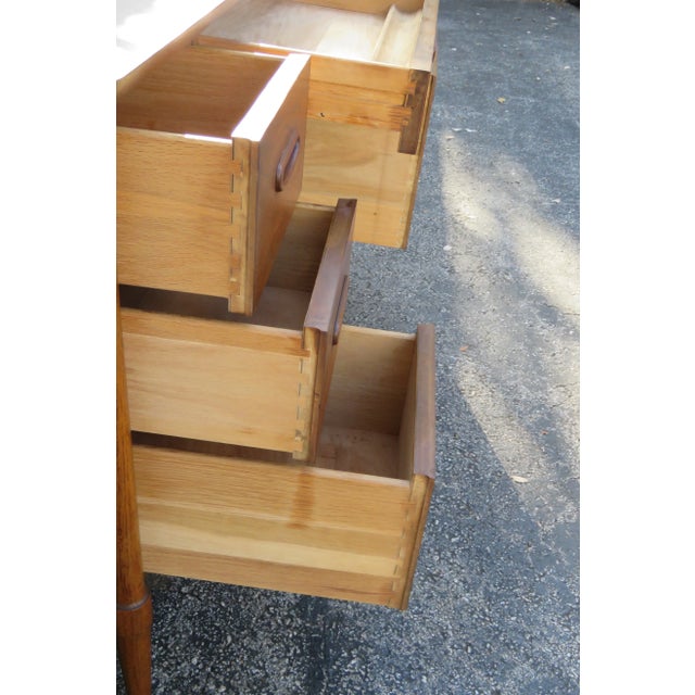 Lane Mid Century Modern Writing Computer Office Desk | Chairish