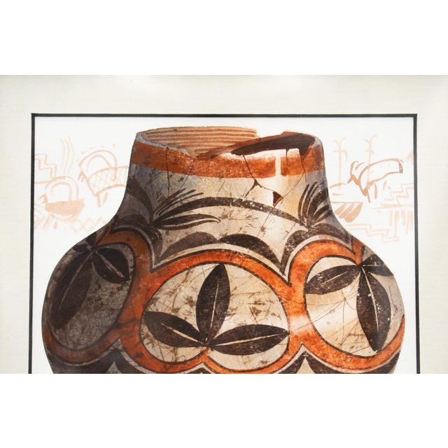 Late 20th Century "Laguna" Pottery Still Life Watercolor Painting by ...