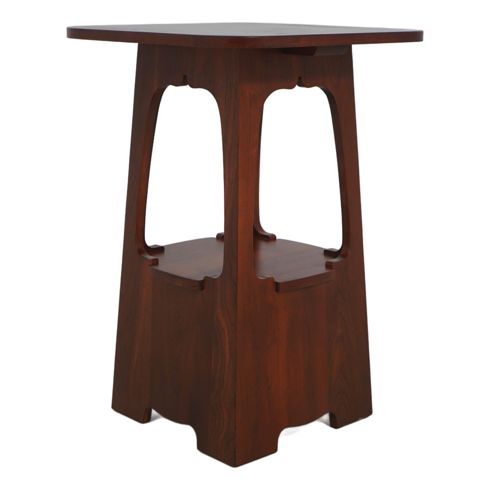 Stickley Charles Limbert Design Cherry Pagoda Table | Chairish