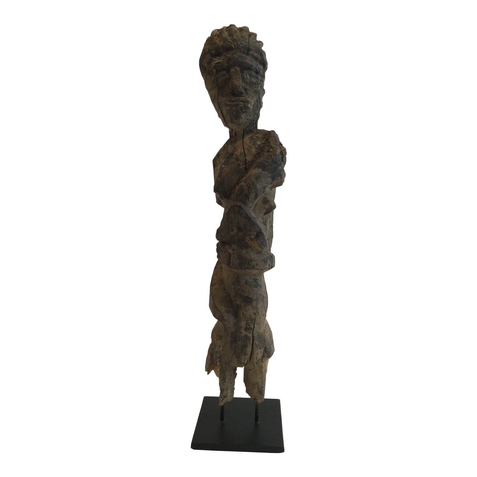 African Lobi Carved Bateba Figure | Chairish