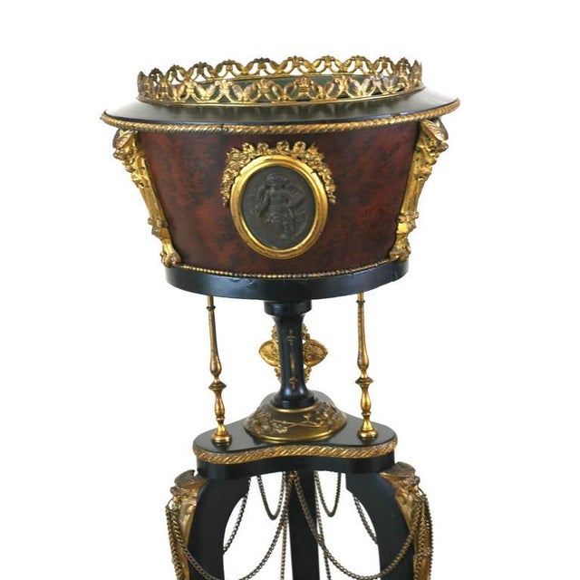 Napoleon III Decorated Fern Stand | Chairish