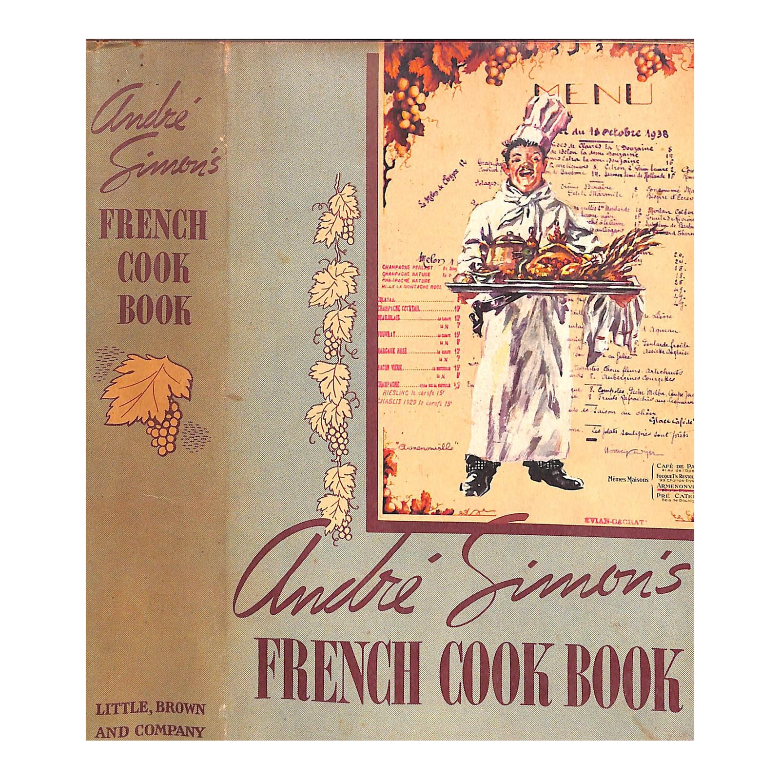 "Andre Simon's French Cook Book" 1938 Simon, Andre | Chairish