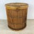Vintage Pencil Reed Rattan Laundry Basket | Chairish